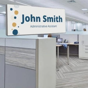Make a Statement and Boost Office Morale with New Nameplate Holders an ...